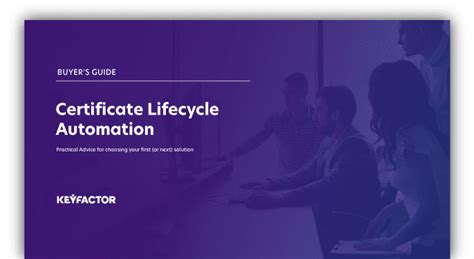 Buyer S Guide SSL Certificate Management And Automation Keyfactor