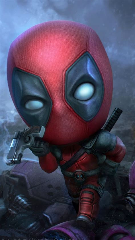 Deadpool Chibi Wallpapers Wallpaper Cave