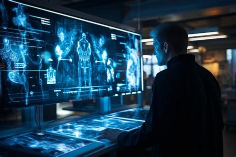 Premium AI Image AI Powered Medical Imaging System Generative AI