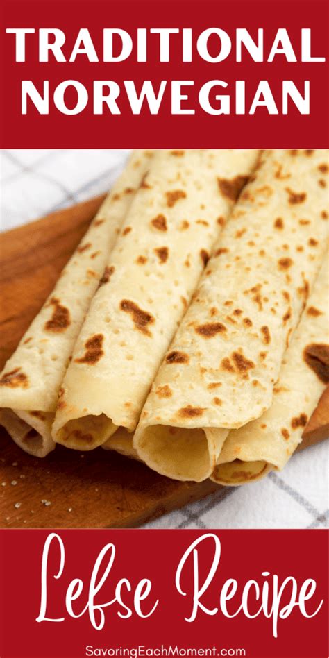 Norwegian Potato Lefse Roll Up