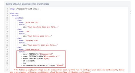 Bitbucket Integration And Test Reporting
