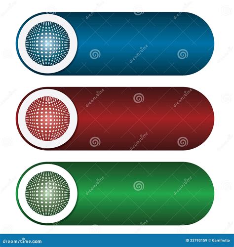 Abstract Button With Grid Stock Vector Illustration Of Symbol 33793159