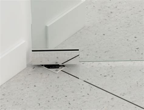 Igt Bottom Door Patch Fitting Dorma Insert Polished Stainless Igt