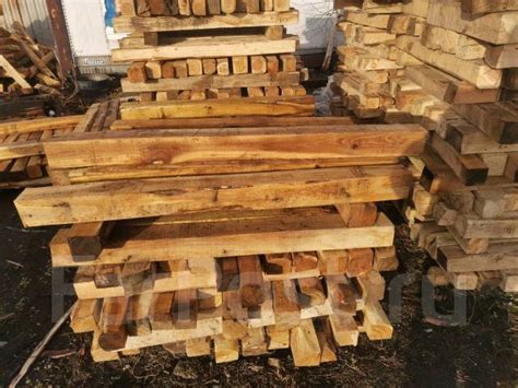Продам бруски 70/70/1000 листвяк и ель, в наличии. Цена: 150₽ в Находке