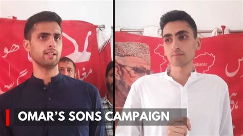 Abdullah Dynasty Rallies Omars Sons Enter The Political Arena