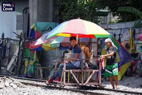 [필리핀 대중교통] Pnr 철도의 기찻길 주변 트롤리 Trolley 손수레