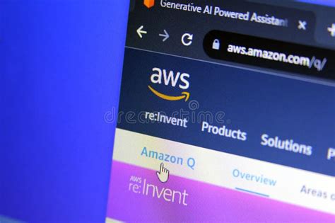 Amazon Q Ai Chatbot Editorial Photo Image Of Cellphone 298943251