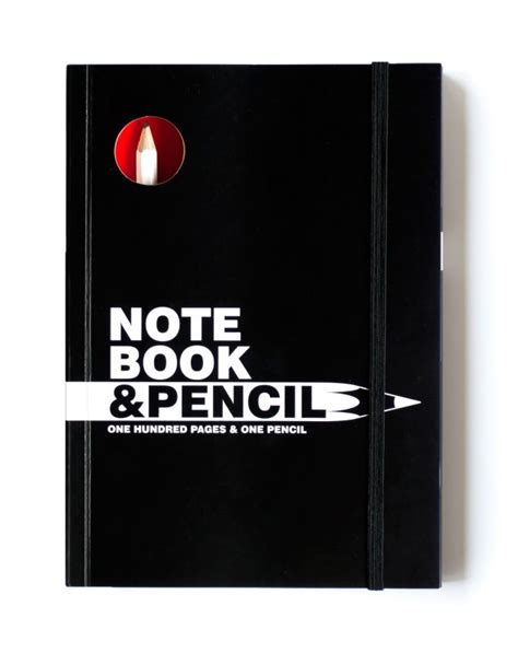 Notebook Pencil Notebook With Cut Out To Hold Your Pencil