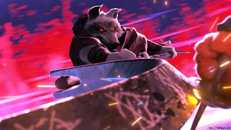 Wolf From Puss In Boots The Last Wish Cartoon Movie 4k Wallpaper Download
