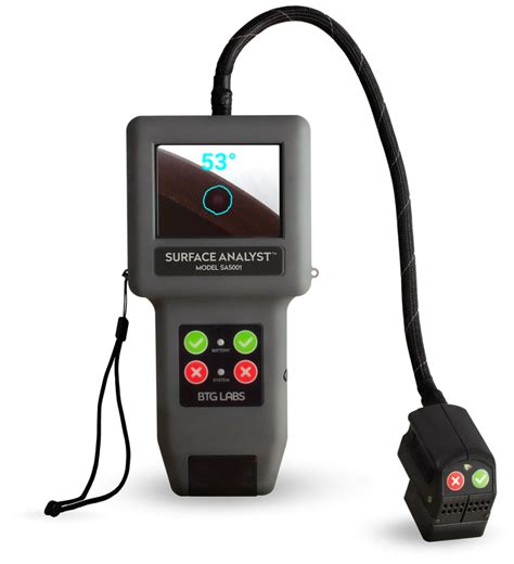 Portable Contact Angle Meter Surface Analyst Dyne Testing