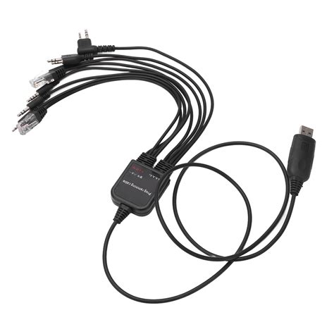 8 In 1 Usb Programming Cable Plug And Play High Performance For Kenwood Walkie Talkie