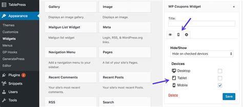 how to display dynamic sidebars and widgets to reduce bounce rate