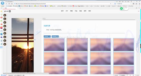 Bootstrap335实现简单响应式个人博客html网站模板 代码 最代码