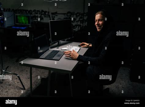 Hacker Hacking Corporate Computer System Hi Res Stock Photography And Images Alamy
