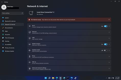 Wireless Lan Adapter Local Area Connection 1 Shows As No More Data Microsoft Community