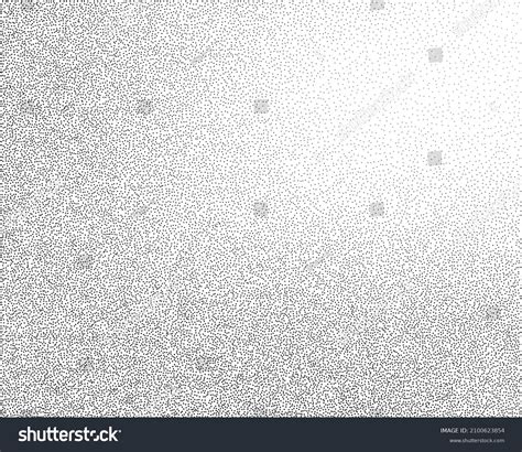 Dotwork Gradient Pattern Vector Background Black Stock Vector Royalty