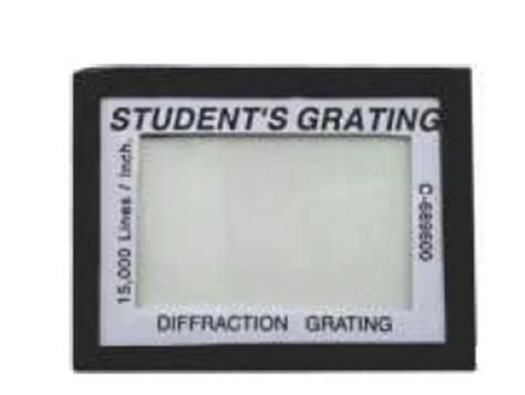 DIFFRACTION GRATING Model Name Number MT At Best Price In Ambala