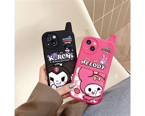 [쿠로미 마이멜로디 거울 케이스] 아이폰 11 12 13 14 프로 프로맥스 정품 플러스 아이폰케이스 거울케이스 하이틴케이스 Y2k케이스 쿠로미케이스 마이멜로디케이스 에이블리