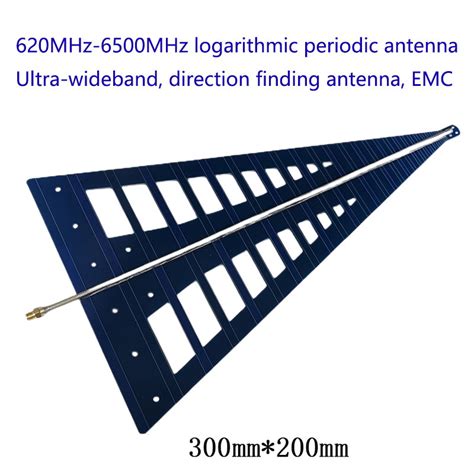 Uwb Dedicated Logarithmic Periodic Antenna Direction Finding Antenna Spectrum Analyzer Signal