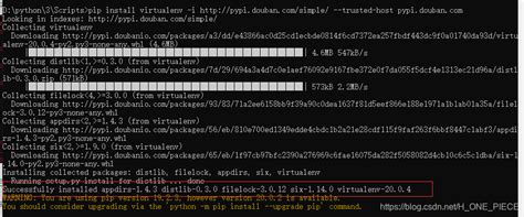 Python安装虚拟环境时，使用pip Install Virtualenvwrapper Win安装失败的解决办法。 Csdn博客