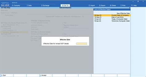 How To Manage HSN Codes SAC And Tax Rates In TallyPrime TallyHelp
