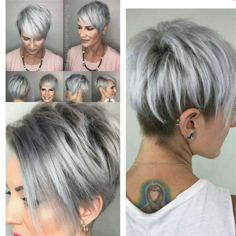 22 Funky Hairstyles For Grey Hair Hairstyle Catalog