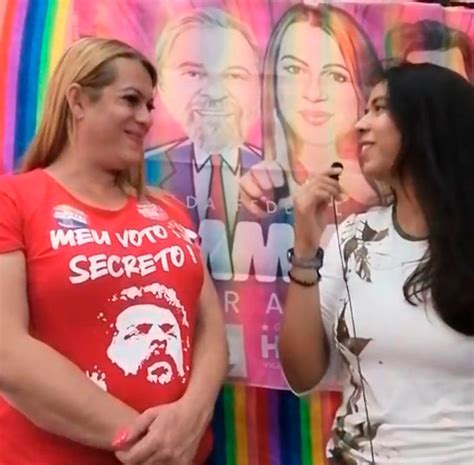 Symmy Larrat La Candidata De Colores Para Una Diputación Federal En Brasil