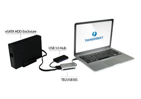 Thunderbolt To Esata Usb Adapter Startech Com