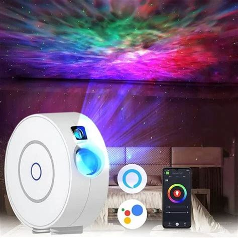 okos smart wifi star night light lamp projector app control voice