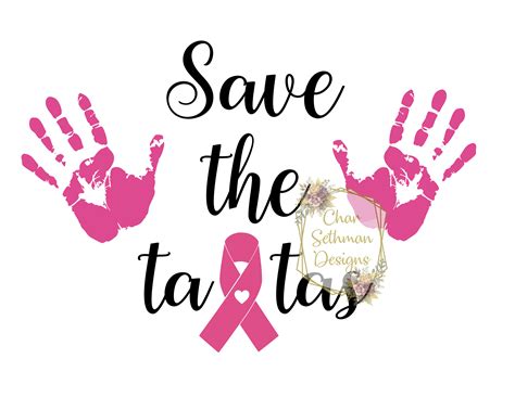 Save The Tatas Sublimation Png Instant Download Etsy Australia
