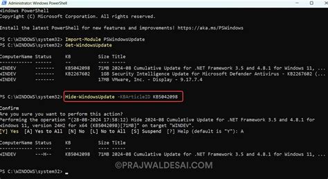 How To Show Or Hide Updates In Windows Prajwal Desai