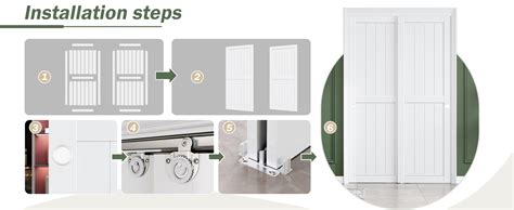 Fredbeck Sliding Closet Doors 48x80double 25inchbypass