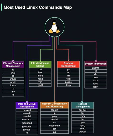 Nkwatoh Nenda Yannick Fidele On Linkedin A Few Of The Most Used Linux
