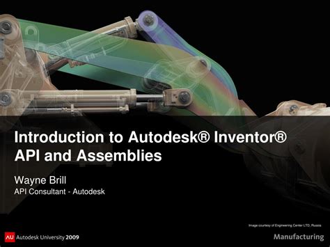 PPT Introduction To Autodesk Inventor API And Assemblies PowerPoint Presentation ID