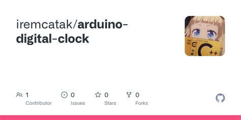 GitHub Iremcatak Arduino Digital Clock