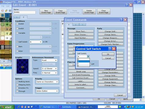 RPG Maker VX Tutorial Torch Lighting YouTube