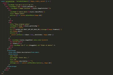 Multifunctional Gallery Component In React IWConnect