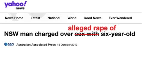 Fixed It No One Can Have Sex With A Six Year Old Jane Gilmore