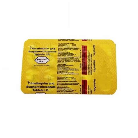 Cotrimoxazole D S 800 160mg Packaging Type Box At ₹ 14 Piece In Karimganj