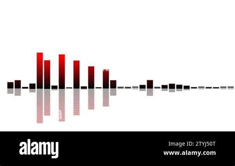 Noisy Vdu Abstract Audio Sound Wave Waveform Bar Visualizer Pattern