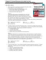 DIF Cognitive Level Analysis REF P OBJ TOP Priorities KEY Nursing Process Course Hero