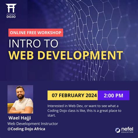 coding dojo africa on linkedin 🌟 free online workshop intro to web