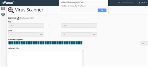 Cara Melakukan Scan Malware Pada File Website Melalui Virus Scanner Di Cpanel