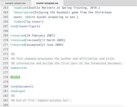 Submitting To A Journal Using A LaTeX Template Zettlr User Manual