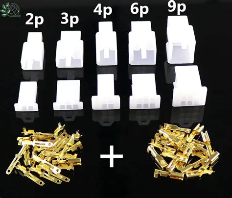 10/лот 2/3/4/6/9 pin 2,8 мм Автомобильный Электрический провод Авто ...