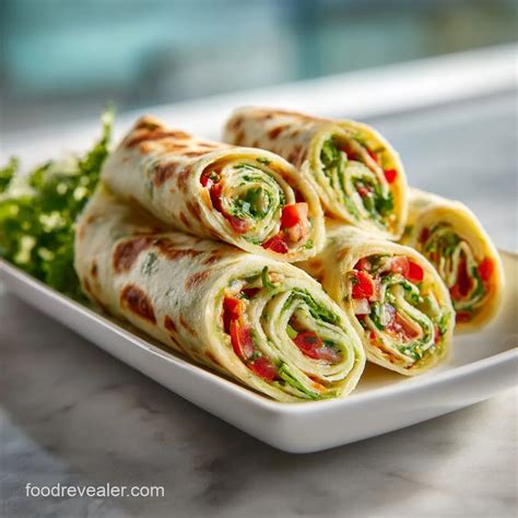 Vegetable Tortilla Roll Ups In 15 Minutes Food Revealer