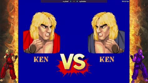 Ken Vs Ken Street Fighter Ii Youtube
