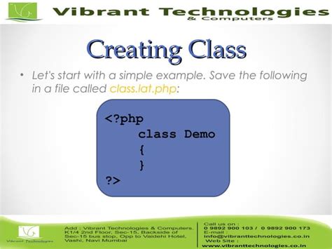 Php Introduction To Object Oriented Programming With Php Ppt