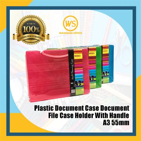 A3 Document Case With Handle A3 Drawing Case File Case Document Holder Document