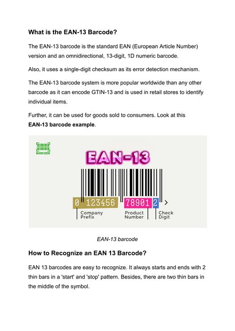 Ppt Barcode Generator Ean 13 Powerpoint Presentation Free Download Id 12070988